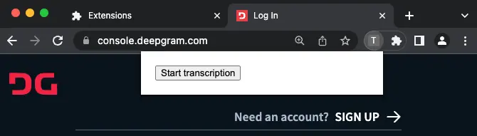 Transcribing Browser Tab Audio with Chrome Extensions - Deepgram Blog ⚡️ | Deepgram