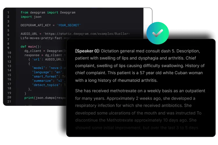 The Most Accurate Medical Speech-to-text API | Deepgram