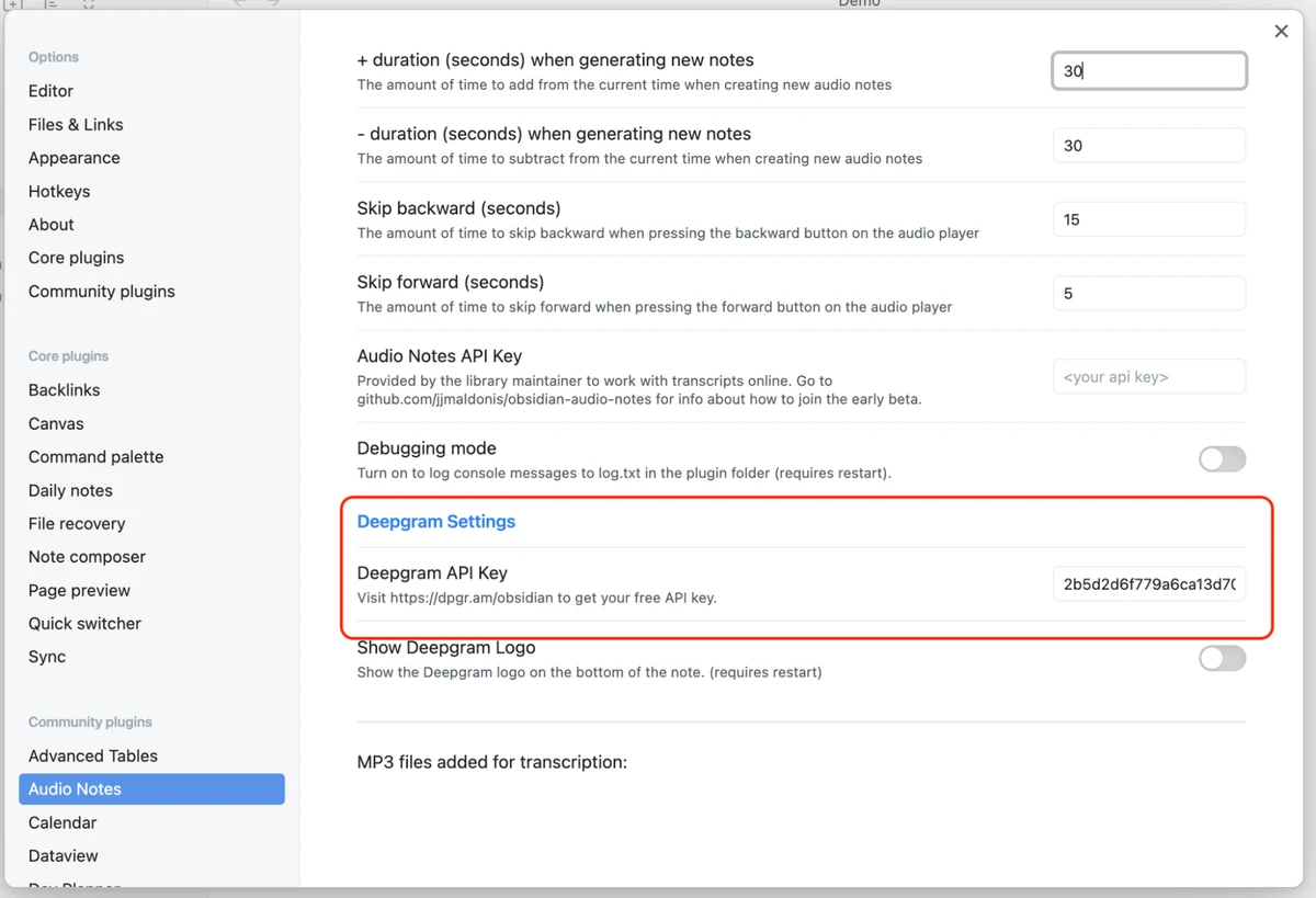 Power Up Your Obsidian Notes with Audio Transcription - Deepgram Blog ⚡ ...