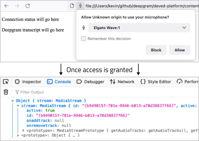 Get Live Speech Transcriptions In Your Browser - Deepgram Blog ⚡️ ...